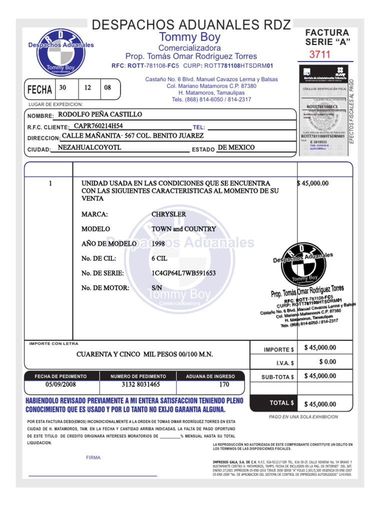 Rodriguez Town and Country 1998 Wero | PDF | México | Gobierno