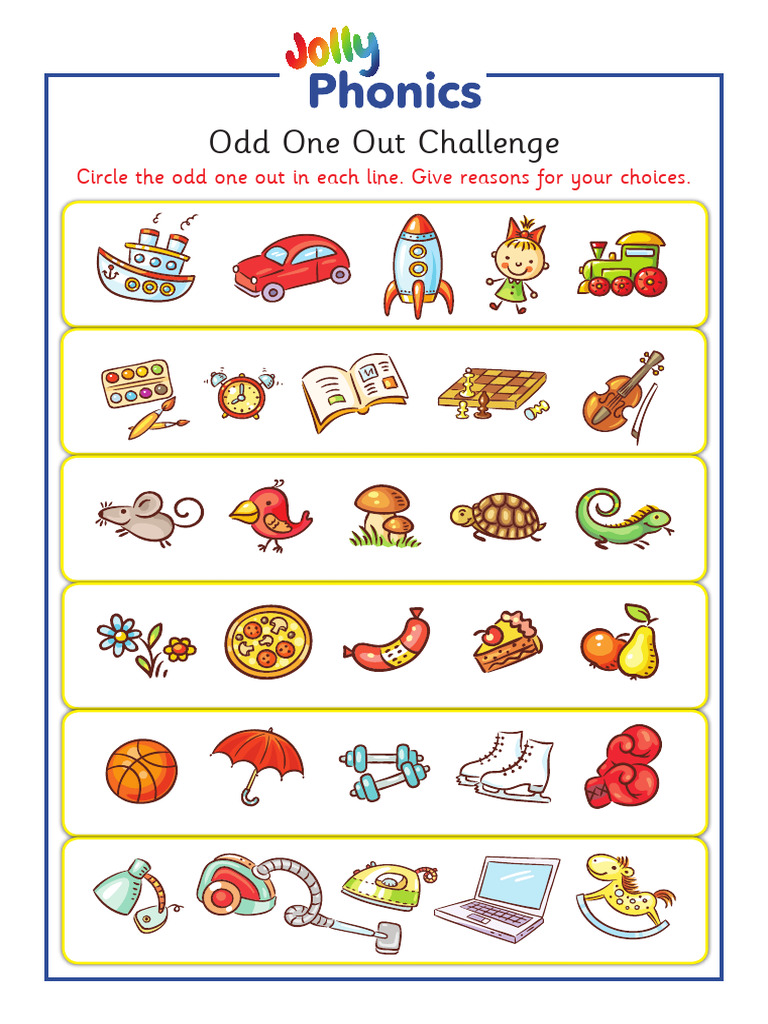 Odd One Out Challenge | PDF