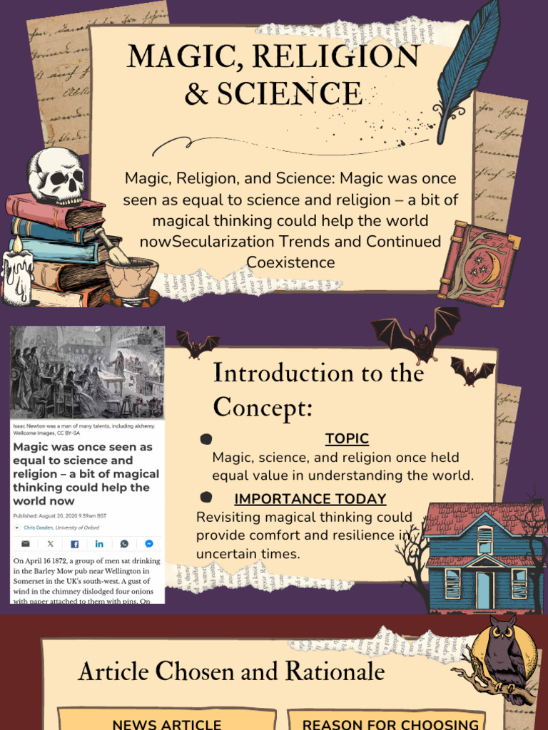 Religion, Magic and Science | PDF | Magical Thinking | Thought