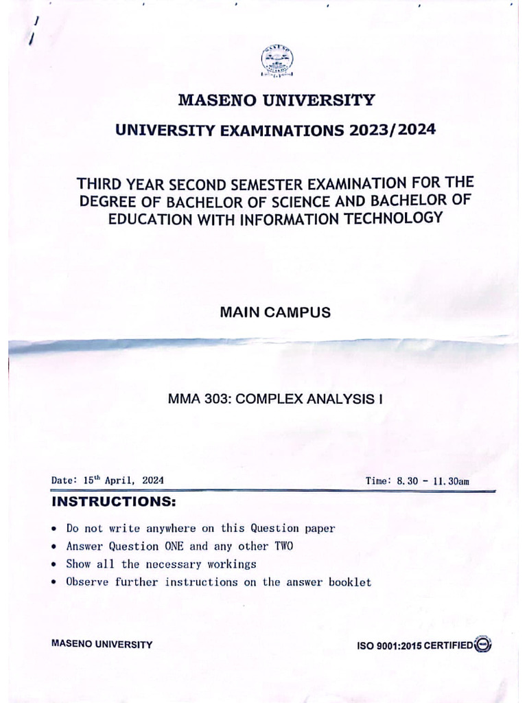Mma 303 | PDF