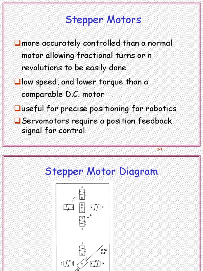 11 Peripheral (Step Motors) | PDF