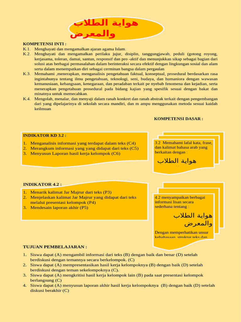 IMAM ZAKI LKPD Lokakarya | PDF