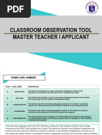 Reclassification Form Teacher I | PDF | Learning | Educational Assessment