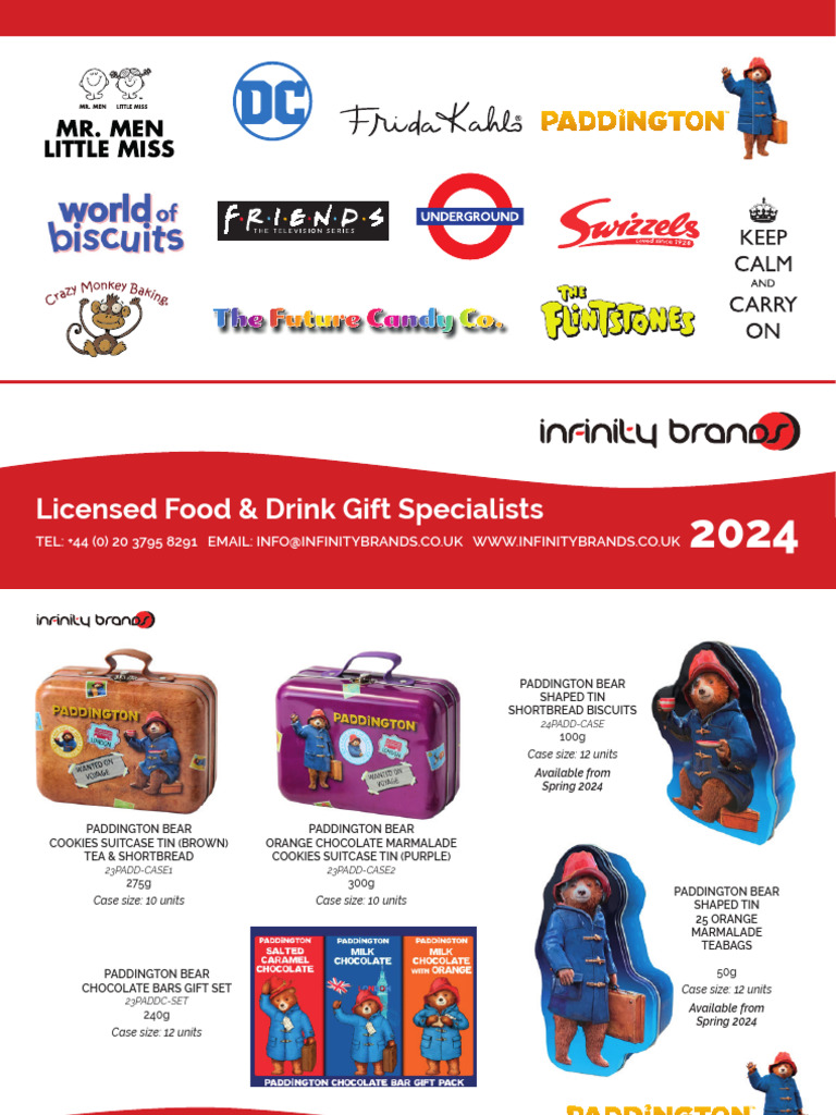 Infinity Brands Product Catalogue 2024 | PDF | Biscuit | Candy