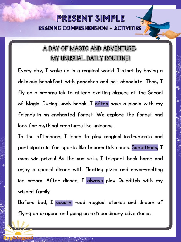 Present Simple | PDF