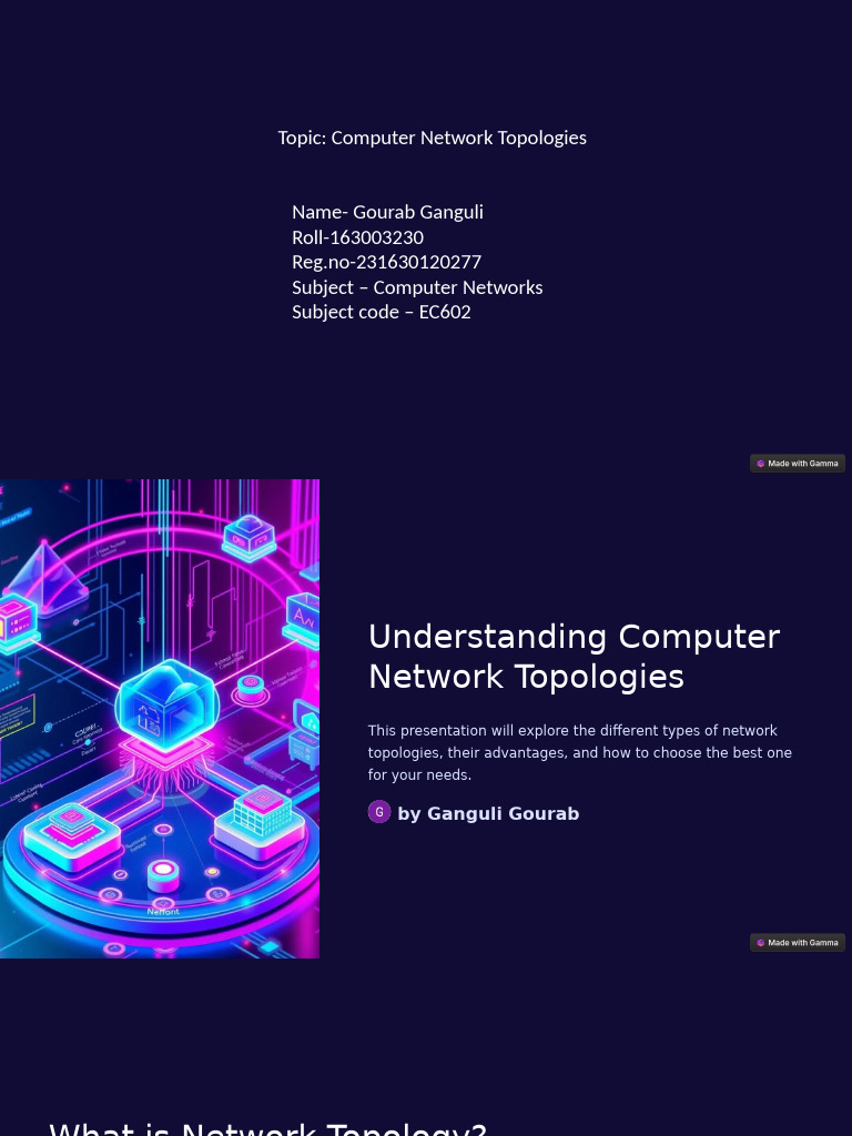 Understanding Computer Network Topologies | PDF | Network Topology | Computer Network