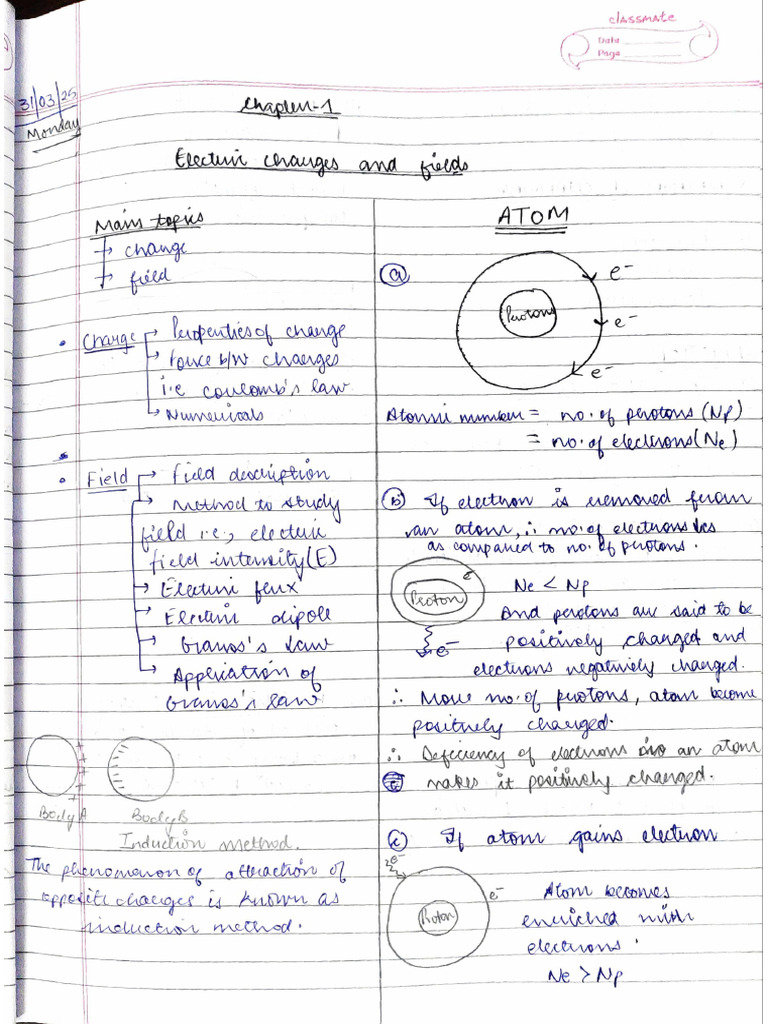 Notes+2physics Class | PDF