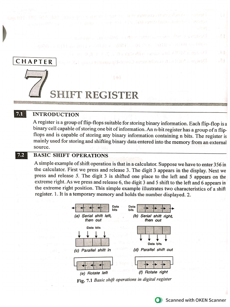 Shift Registers | PDF