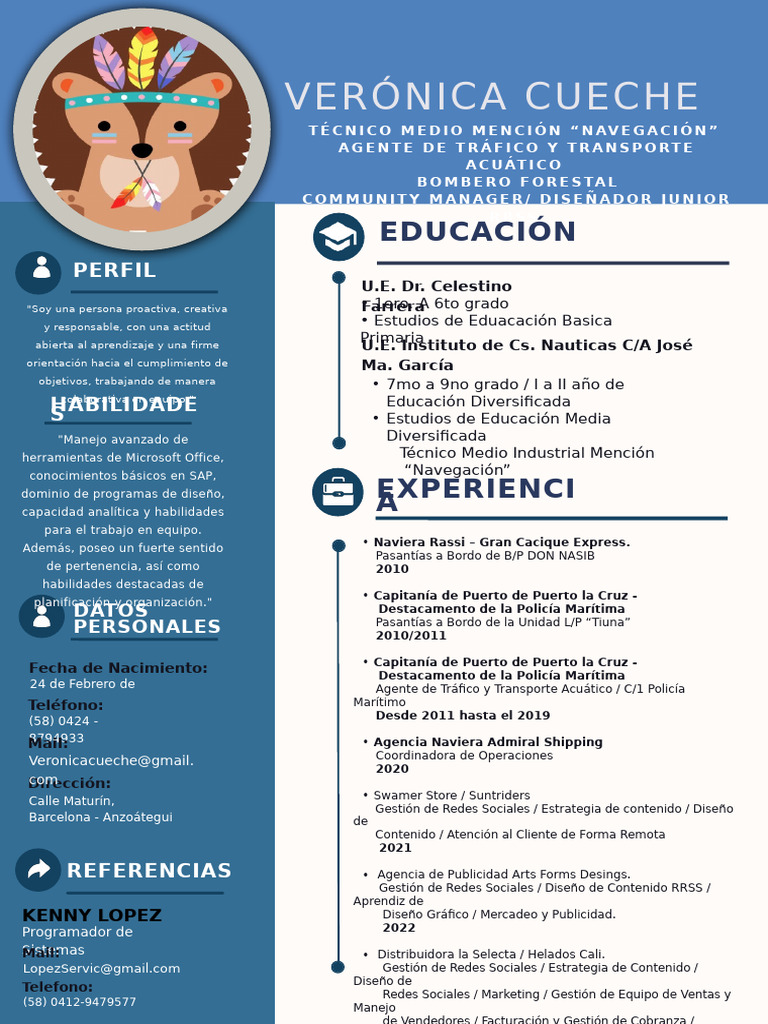 Formato Base Currículum Vitae | PDF