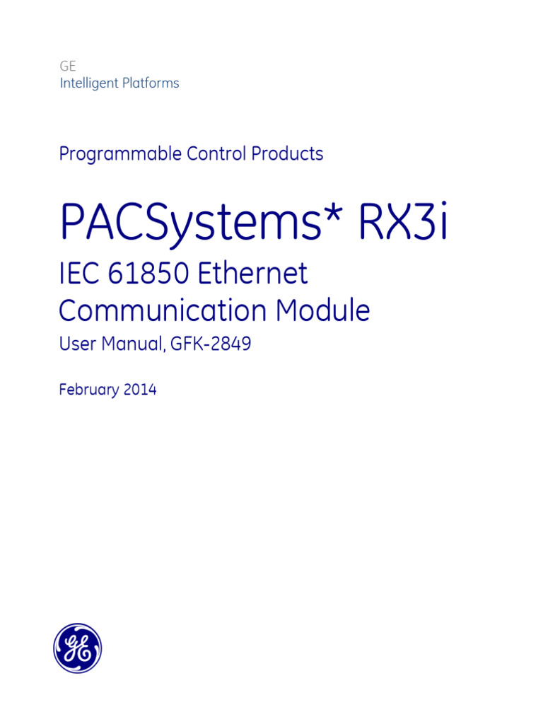 Ic695ecm850 Manual PDF | PDF | Computer Network | Programmable Logic Controller
