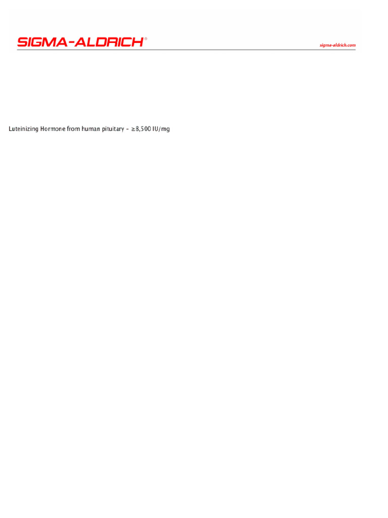 LH_Product Specification | PDF