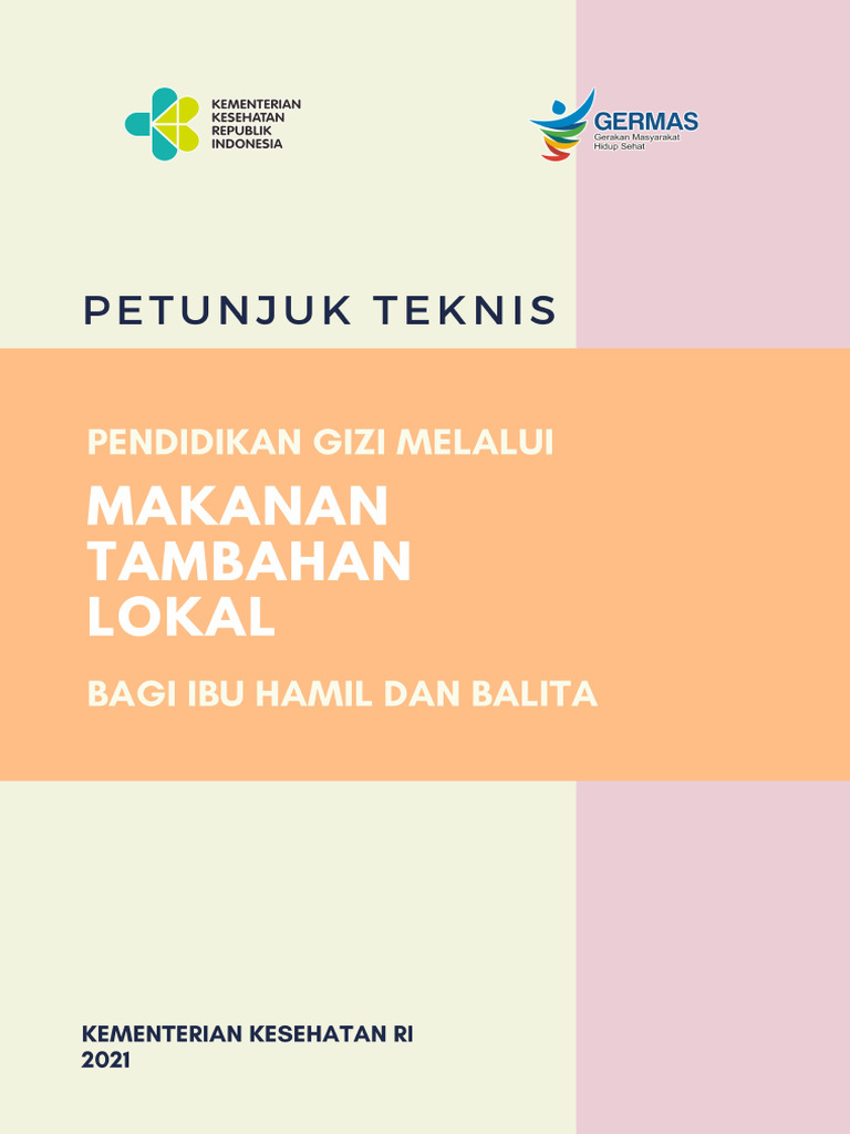 Juknis Pendidikan Gizi | PDF