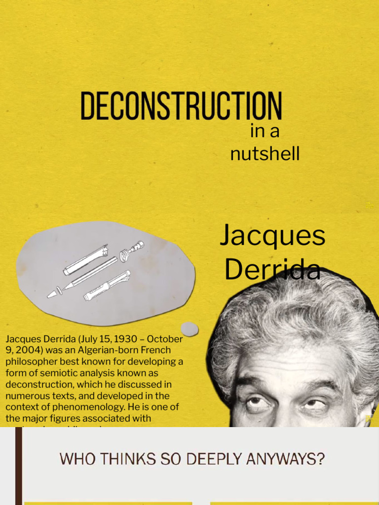 POMO Deconstruction | PDF