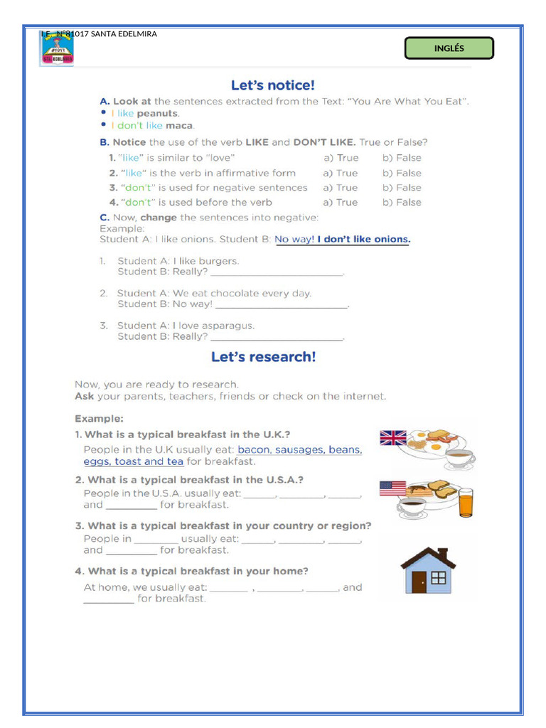 Experiencia4 Act2 Inglés | PDF