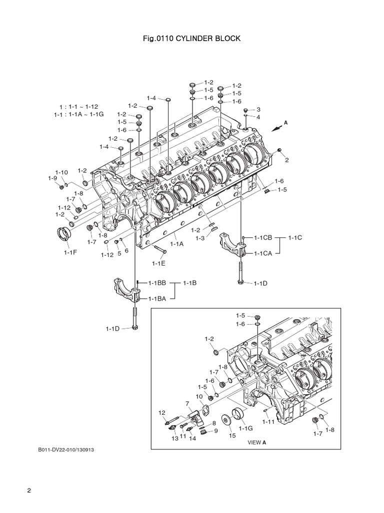Doosan DP222LC - Imagens | PDF | Fuel Injection | Mechanical Engineering