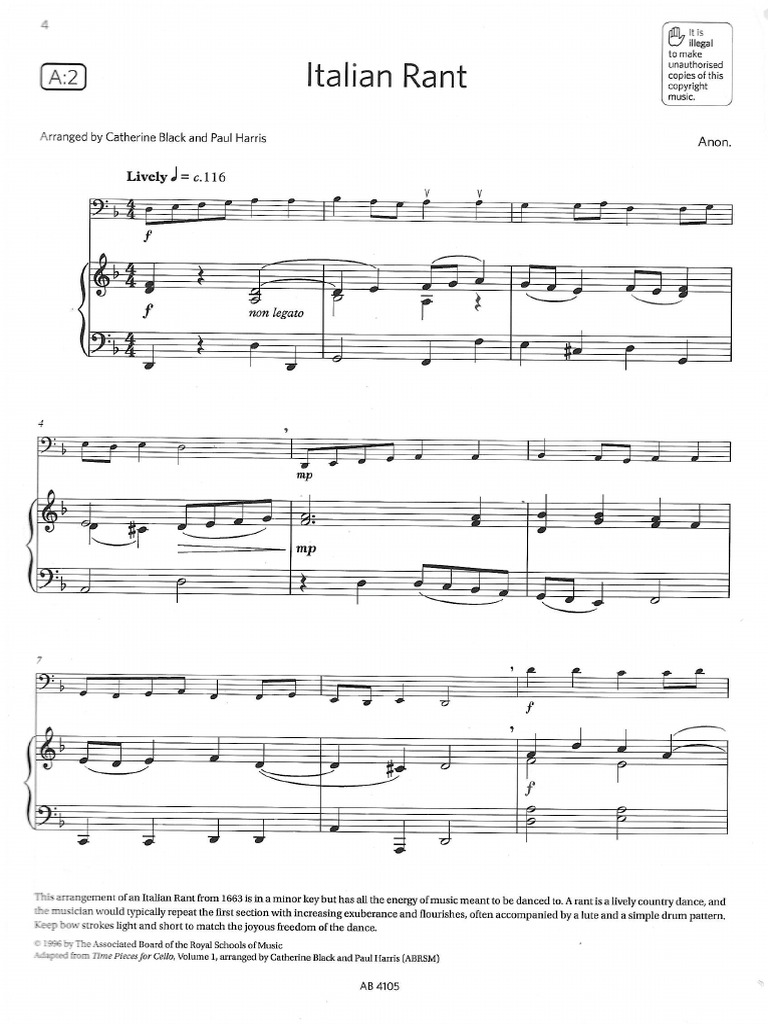 Cello G2 Accompaniment | PDF