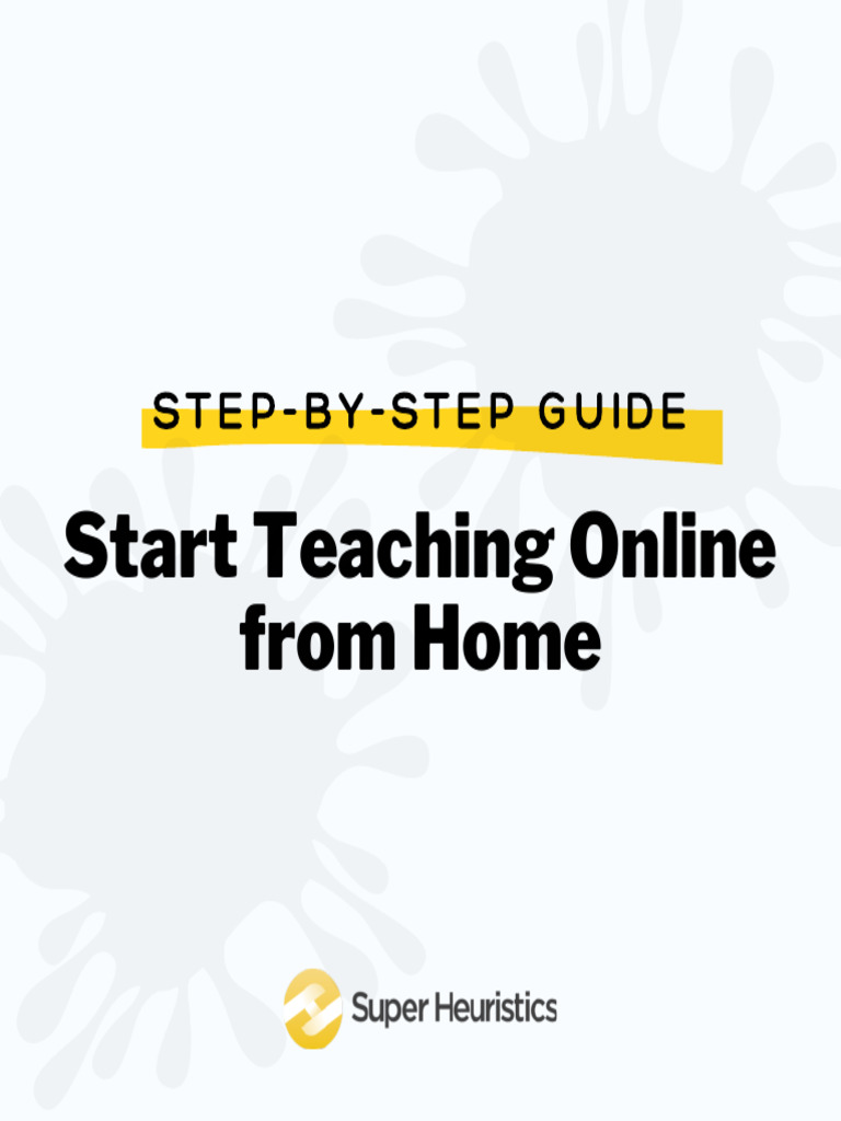 How To Start Teaching Online Handbook | PDF