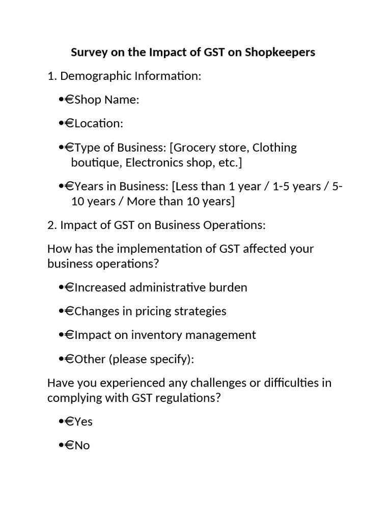 Survey Economics | PDF