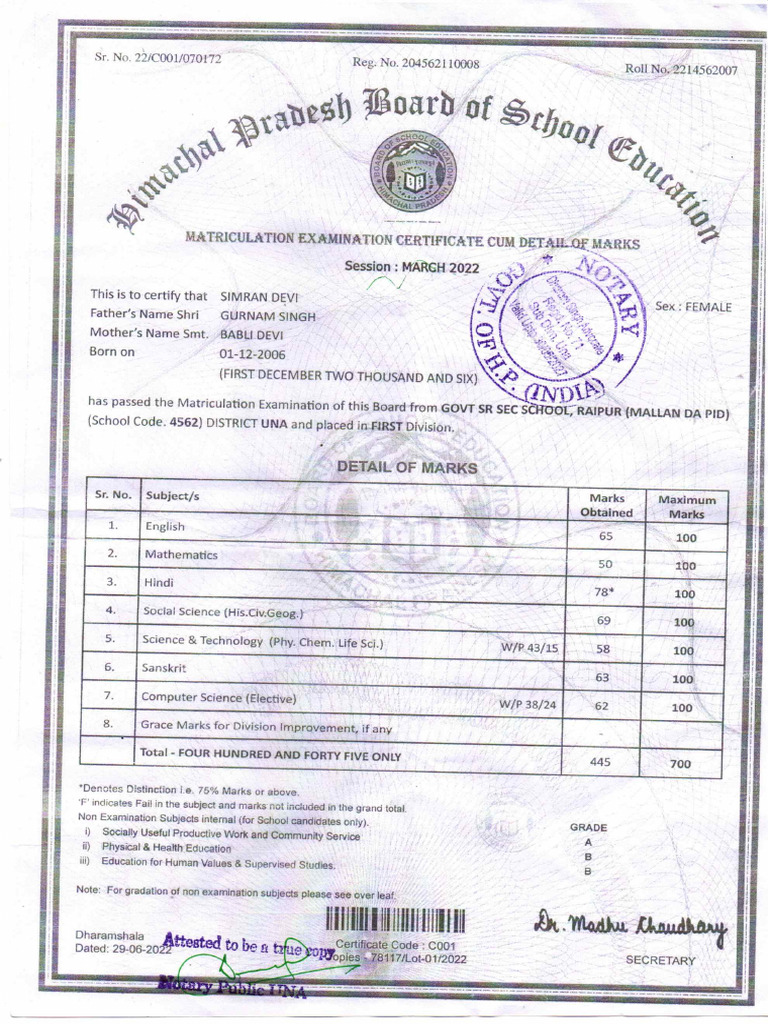 10TH Simran 20250515 | PDF