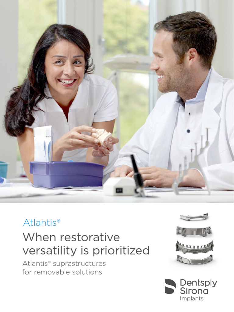 USX 1703 Atlantis Suprastructures For Removable Solutions LR | PDF | Dental Implant | Dentistry