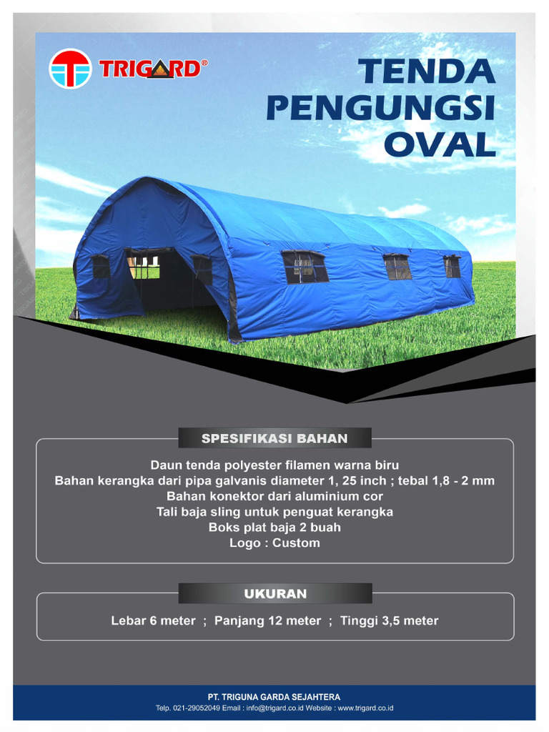 Tenda Oval | PDF
