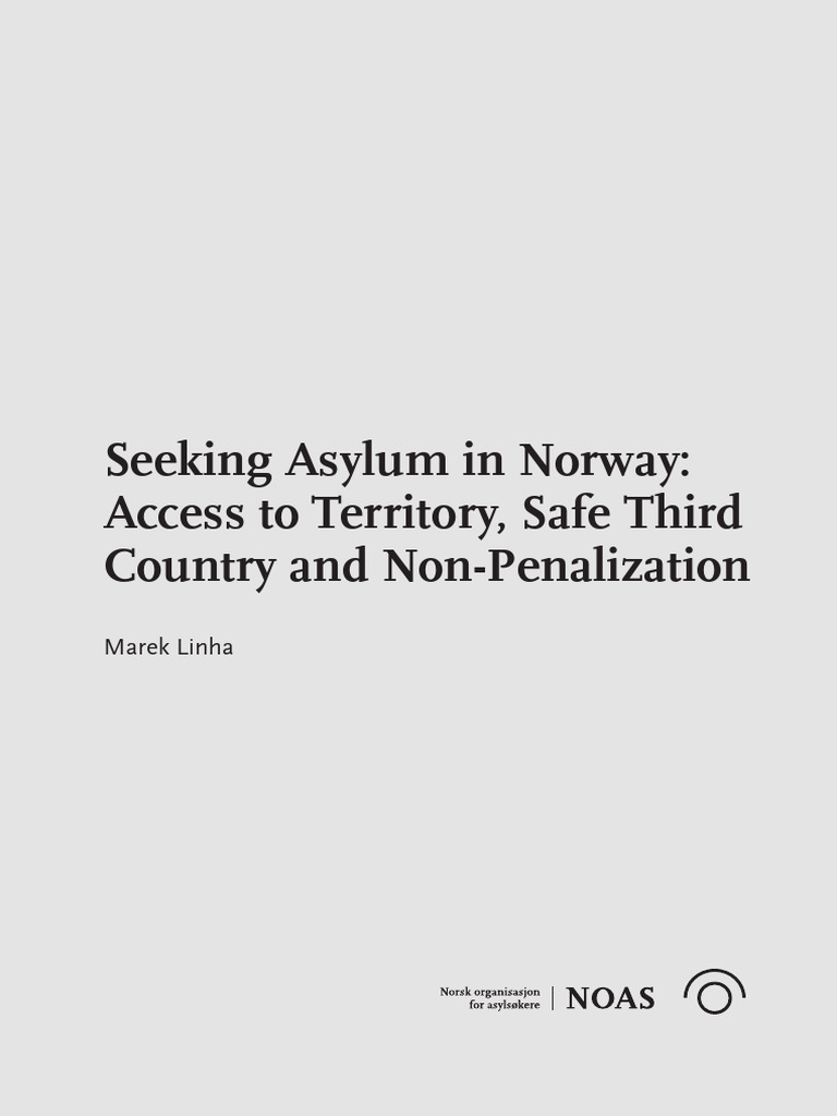 NOAS Seeking-Asylum-in-Norway MATERIE 25.01 | PDF | Treaty | European ...