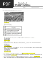 Hydrologic Cycle Reviewer Answer Key | PDF | Water Cycle | Water
