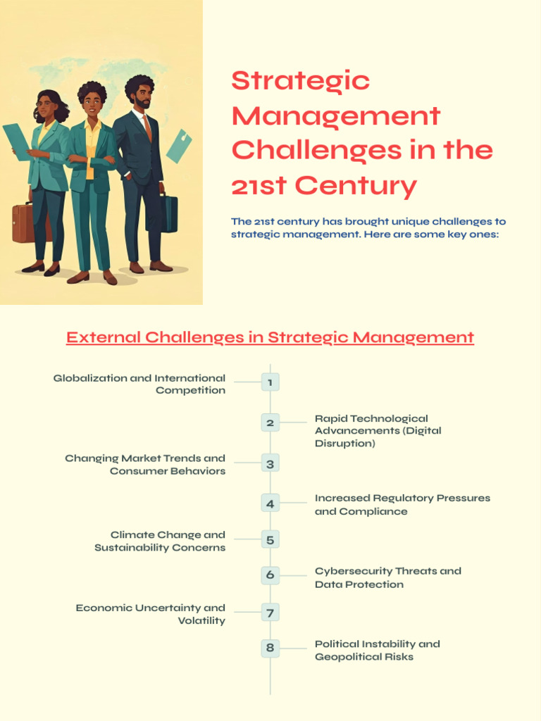 21st Century Strategic Management Challenges | PDF | Strategic ...