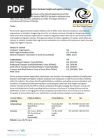SSSBC Overview and Contact Details | PDF