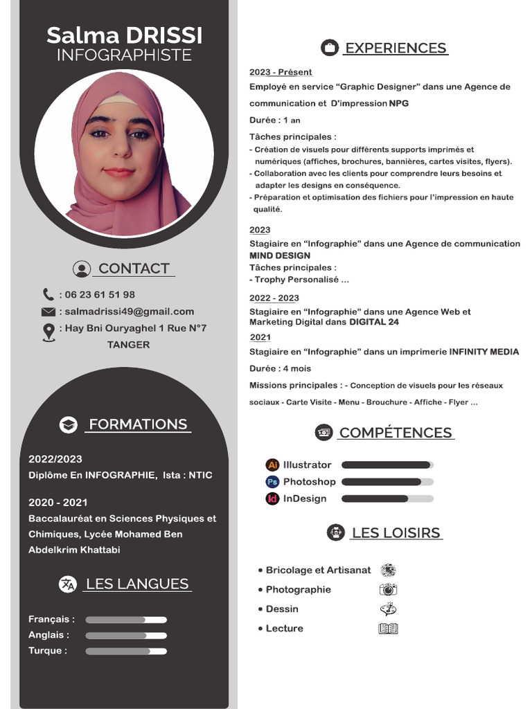 Salma CV | PDF