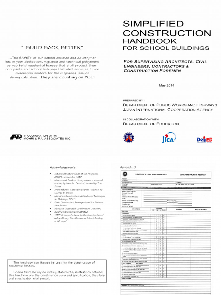 Simplified Construction Handbook | PDF