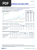 MSCI World Index Factsheet 2025 | PDF | Economies