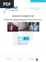 Chilled Water System Cleaning Guide | PDF | Water | Pump