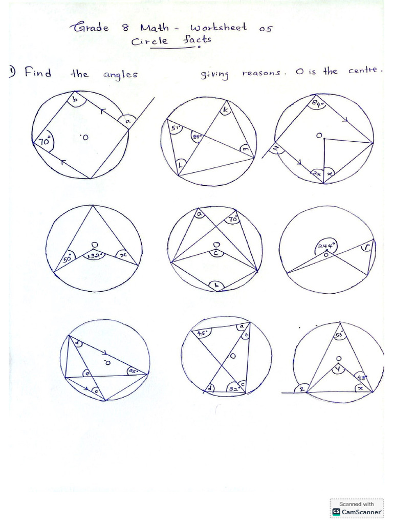 GR 8 Math Worksheet 04 | PDF