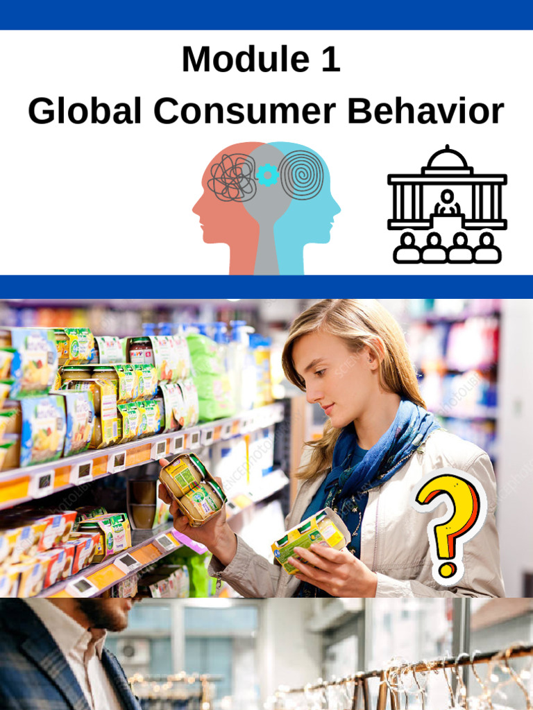 Module 1 Consumer Behavior | PDF | Consumer Behaviour | Behavior