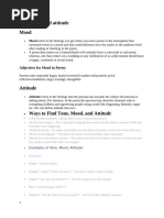 Words to Describe Atmosphere | PDF