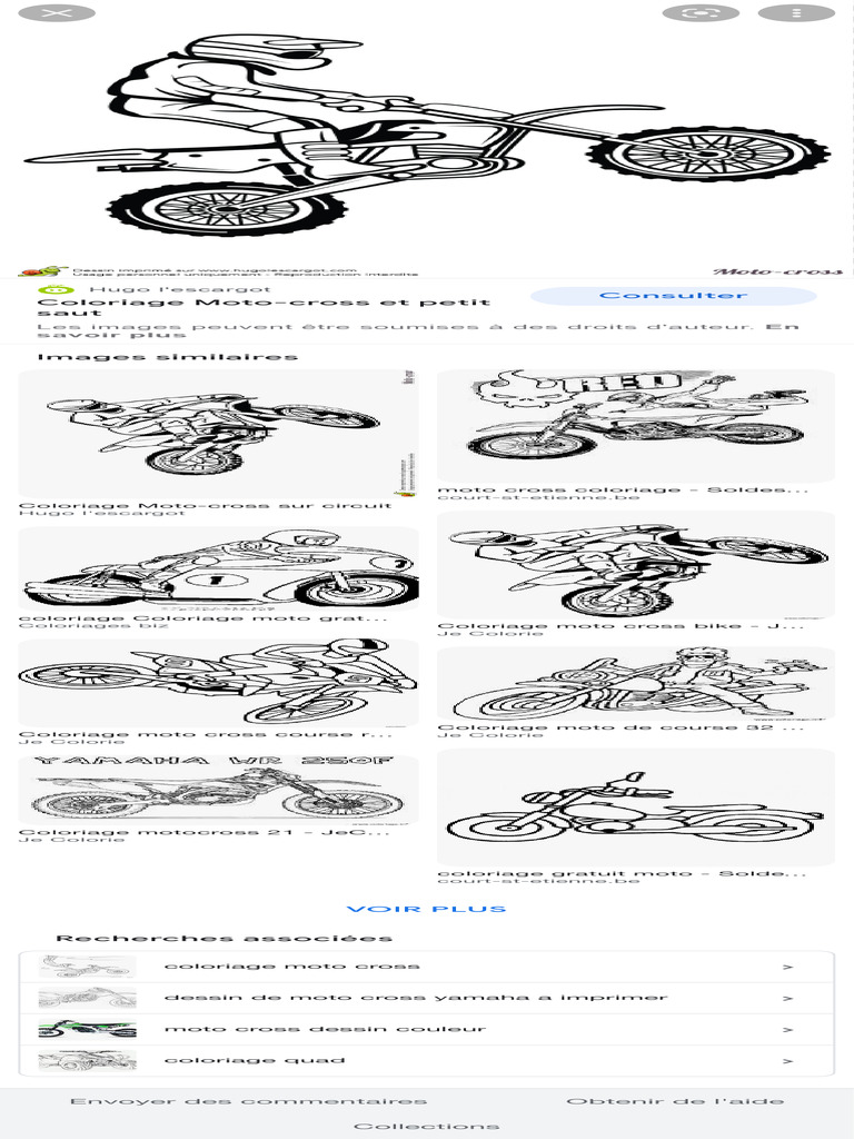 Moto À Colorier - Recherche Google | PDF