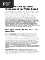 NFPA 2001: Clean Agent Fire Systems | PDF