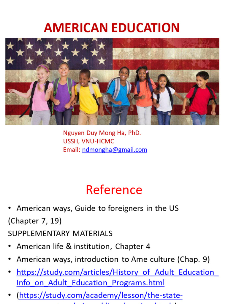 Overview of American Education System | PDF | Social Equality | Equal ...