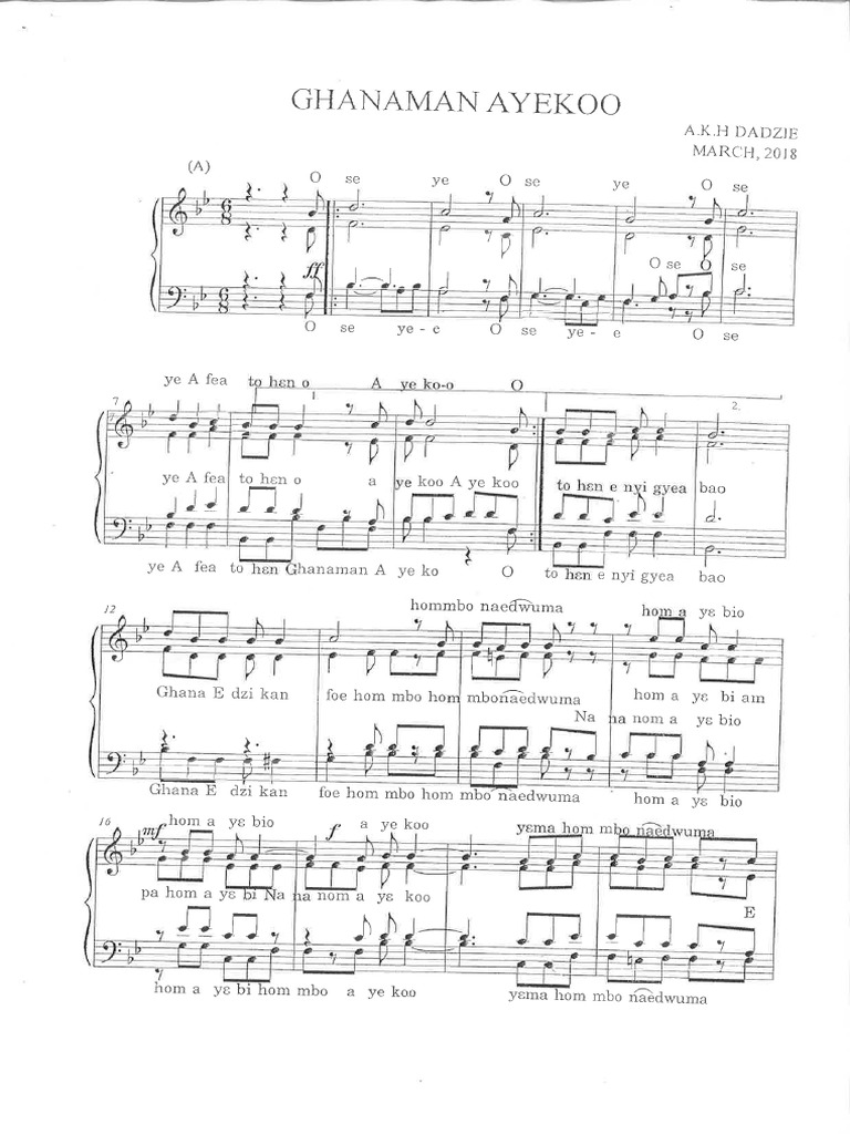 Ghanaman Ayekoo | PDF