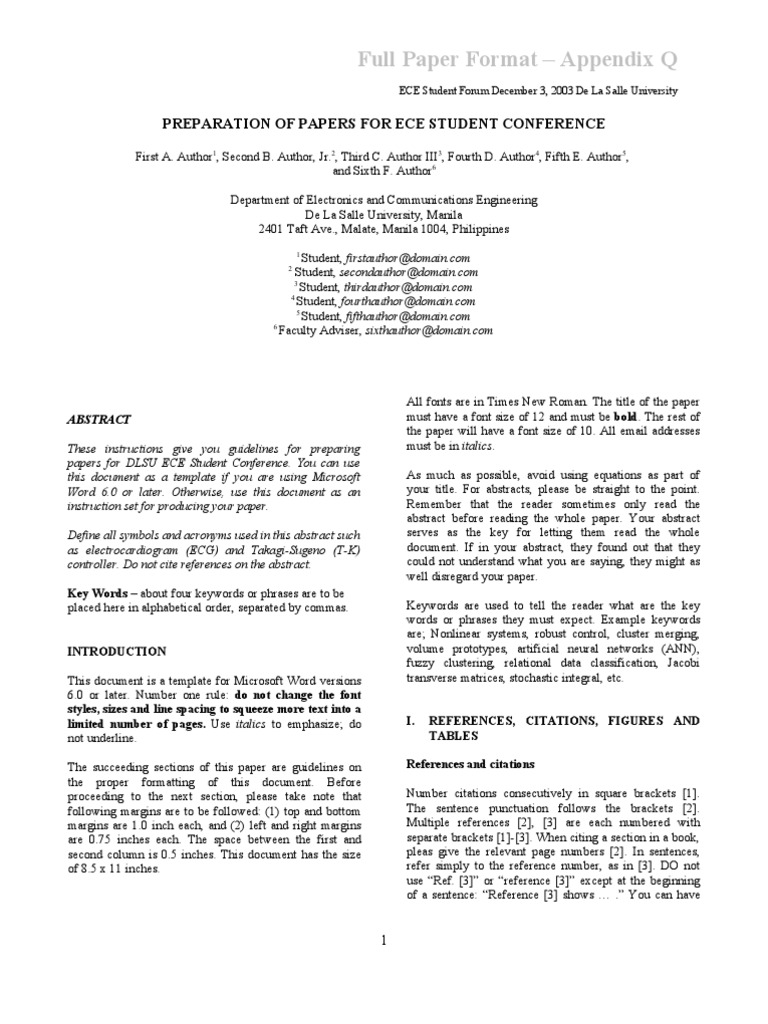 Appendix Q - FullPaper Format | PDF | Electromagnetism | Physics