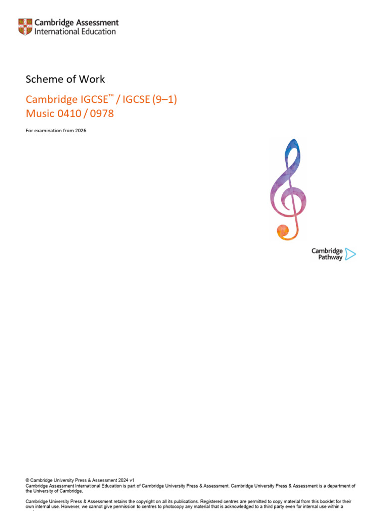 IGCSE Music Syllabus Overview 2026 | PDF | String Quartet | Baroque Music