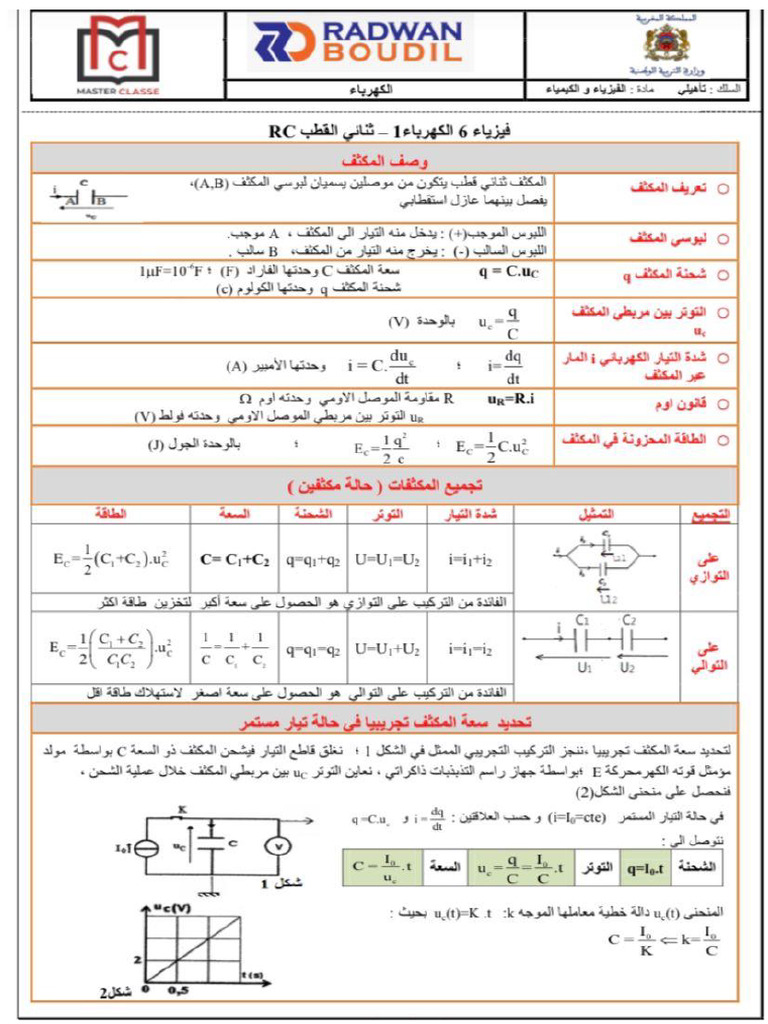 RC RL RLC 2bac National | PDF