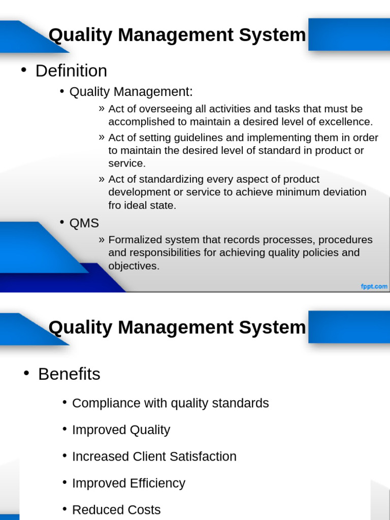 Quality Management | PDF | Quality Management System | Quality Management