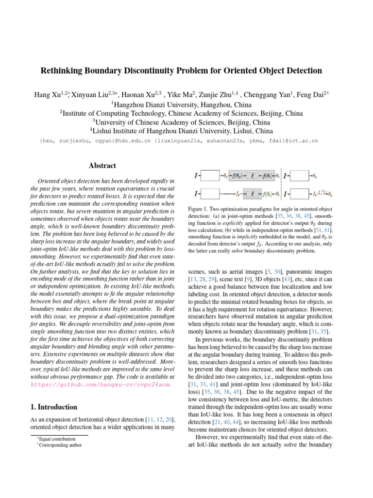 Rethinking Boundary Discontinuity Problem For Oriented Object Detection