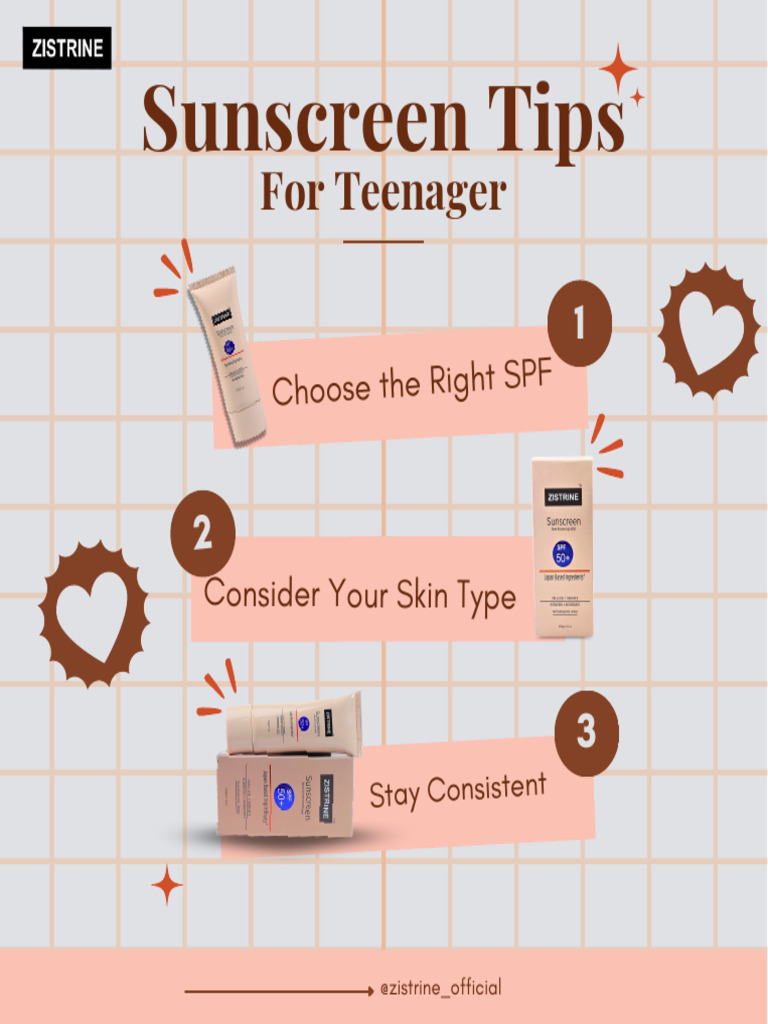 Sunscreen Tips For Teenager | PDF