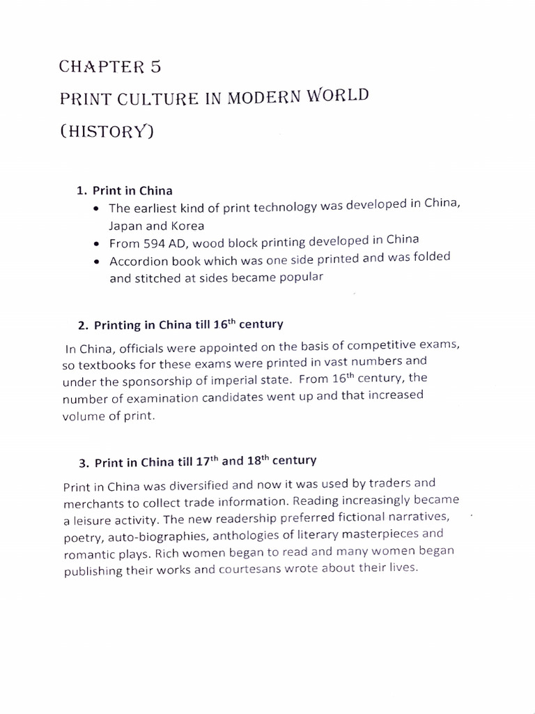Print Culture in the Modern World | PDF | Books | Age Of Enlightenment