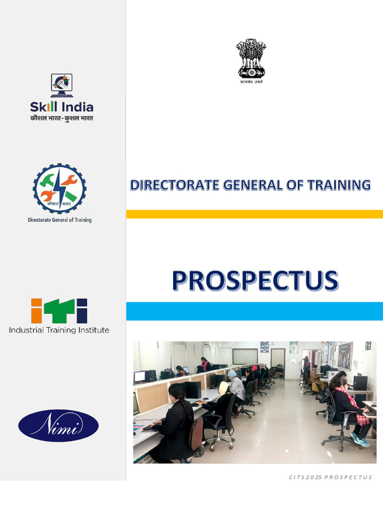 Prospectus - CITS 2025-26 - 08.05.2025 | PDF | University And College ...