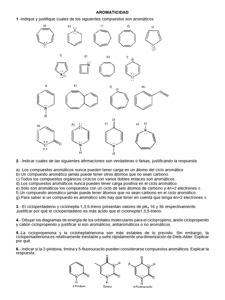 AROMATICIDAD | PDF
