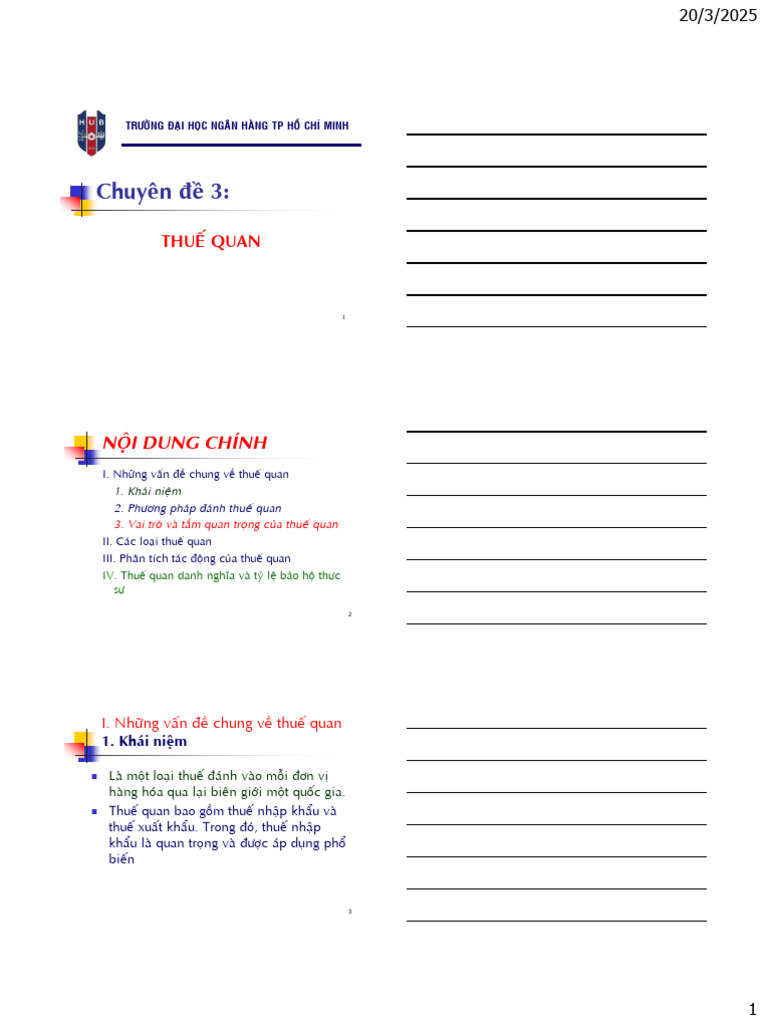 Chuyen de 3 Thue Quan | PDF